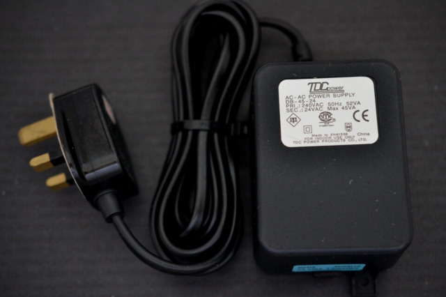 Tdc Power /noma 24v Transformer / Ac Adaptor With 24volt Socket by eBay ...