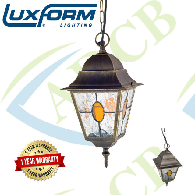 Luxform Lighting 230v Richmond Hanging Chain Light Ip44 Outdoor by eBay ...