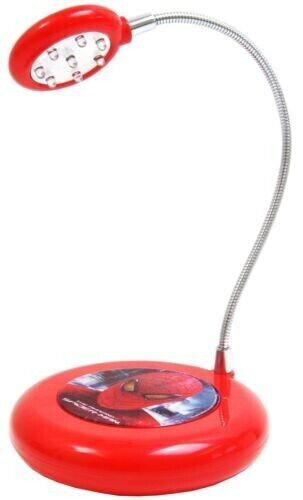 The Amazing Spider-man Battery Powered Led Desk Lamp Marvel Superhero ...
