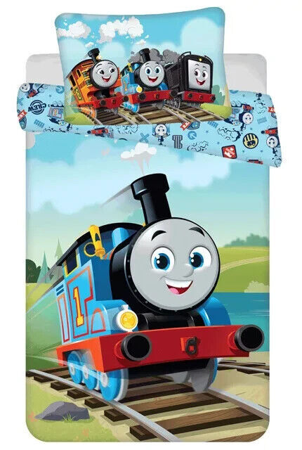 Thomas & Friends Reversible Duvet Cover Set Junior Toddler Bedding by ...