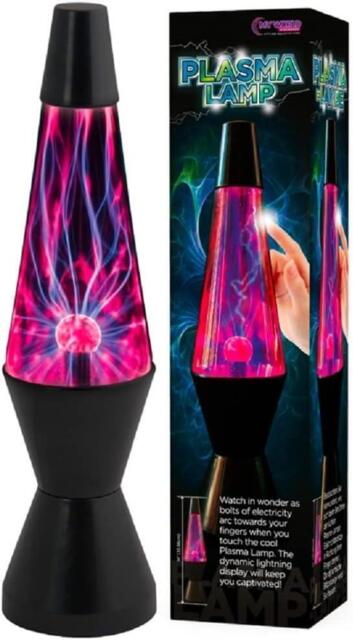 "Plasma Lamp Lightening Effect Touch Sensitive Glowing Room Light 14.5 ...