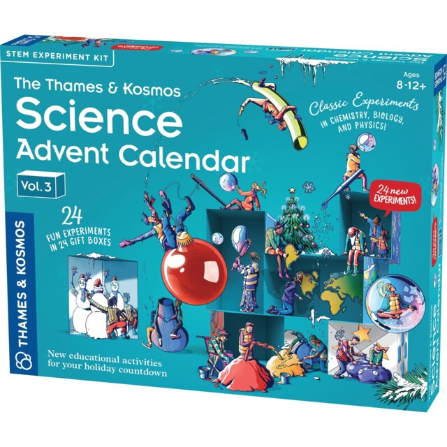 Science Advent Calendar Vol 3 2025 Stem Kit For Kids & Adults Ages 8 by ...