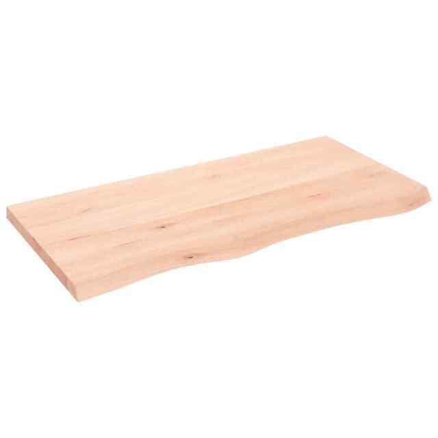 Vidaxl Wall Shelf 100x50x4 Cm Untreated Solid Wood Oak by eBay ...