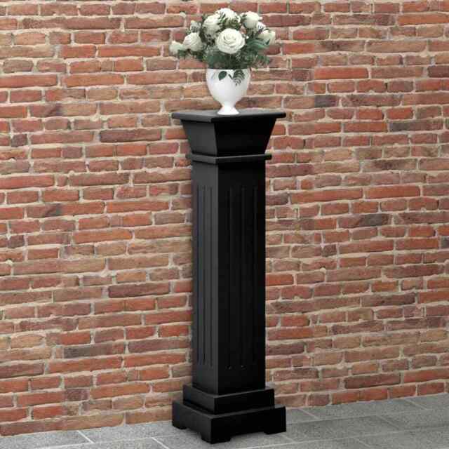Classic Square Pillar Plant Stand Outdoor Display Shelf Multi Colours ...
