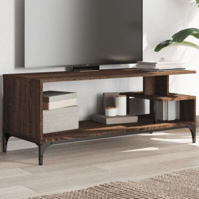 Modern Tv Cabinet Media Entertainment Television Unit Engineered Wood ...