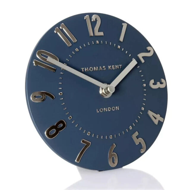Thomas Kent Mulberry Midnight Blue Mantel Clock - 6 Inch - by eBay ...