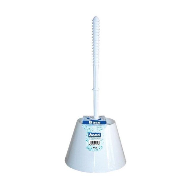Toilet Brush Base White Bama 10046 by eBay | ufurnish.com