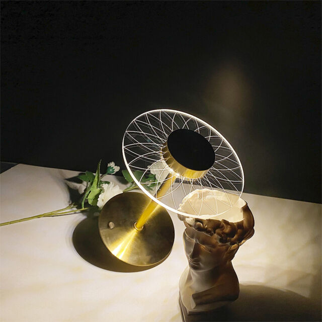 As Pa (simple Metal Table Lamp - Stripe) Metal Crystal Round Table M by ...