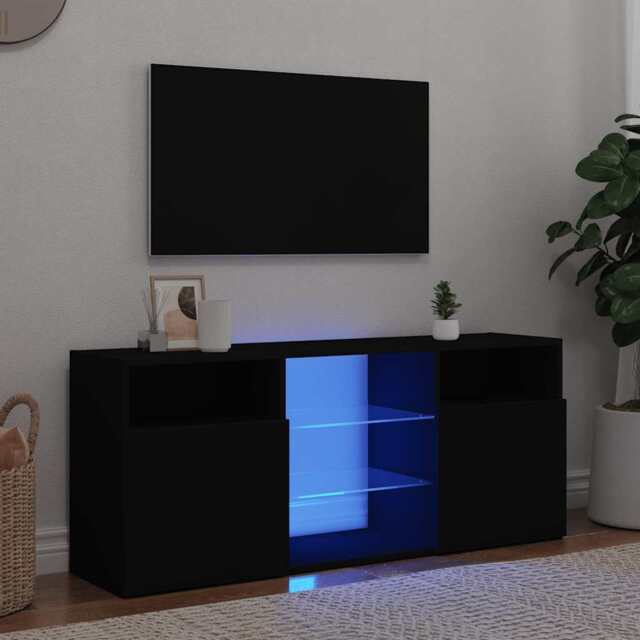 Tv Cabinet With Led Lights Tv Stand Tv Unit Hall Entertainment Cenrtre ...