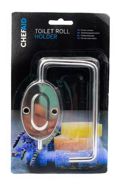 Chef Aid Toilet Tissue Holder Die Cast Chrome Finished Standard Size ...