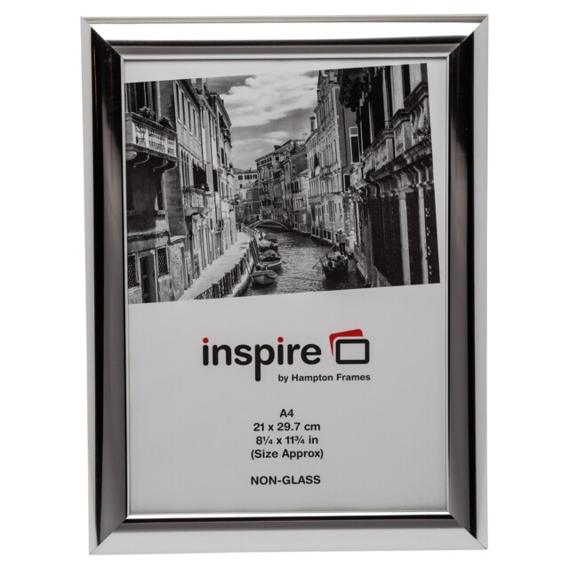 Hampton Frames Shiny Frame Non Glass A4 Chrome Pila4shing by eBay ...