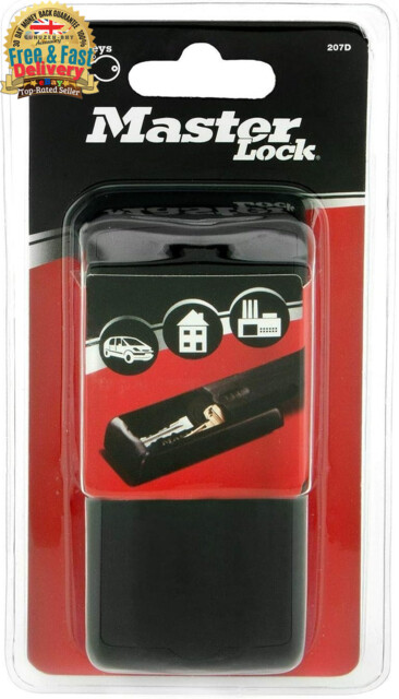 Magnetic Key Box Outdoor Secret Stash Safe Case Lock Storage Car Key by ...