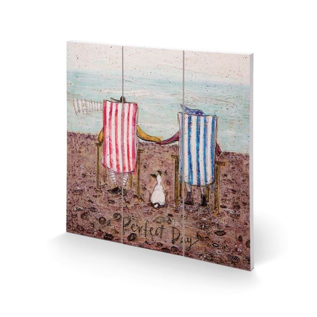 Sam Toft (perfect Day) 30 X 30cm Wooden Wall Art Print by eBay ...