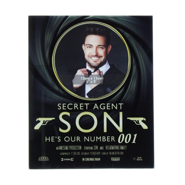 Moviecology Secret Agent James Bond Son Photo Frame Boxed Wbhm1432 by ...