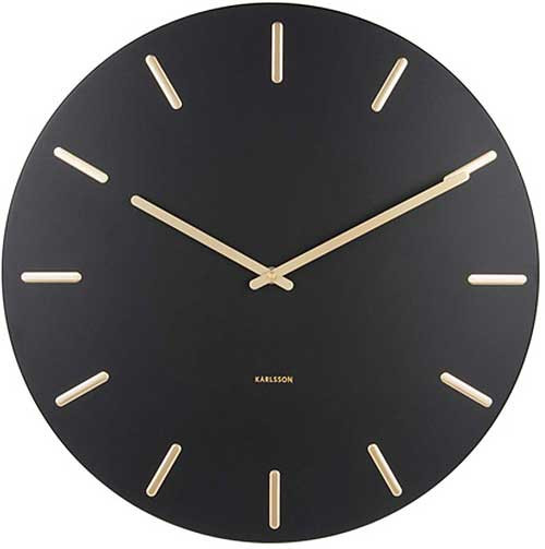 Karlsson Ka5716bk Wall-clock Modern Wall Clocks Noiseless Clocks Wall ...