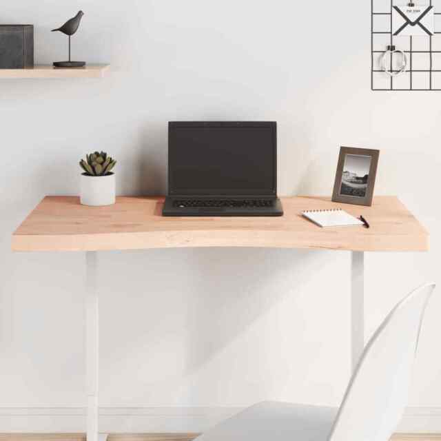 Desk Top 100x(45-50)x4 Cm Solid Wood Beech by eBay | ufurnish.com