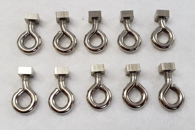 10 X Silent Gliss Curtain Track End Stops Code 3016 Rails Metal Bolt by ...