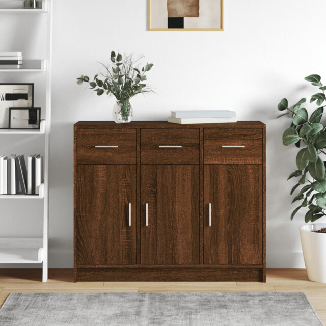 Sideboard Storage Cabinet Side Board Highboard Cupboard Engineered by ...