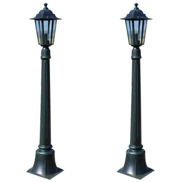 2x Preston Garden Lights 105 Cm Outdoor Lamp Lighting Lantern Patio by ...