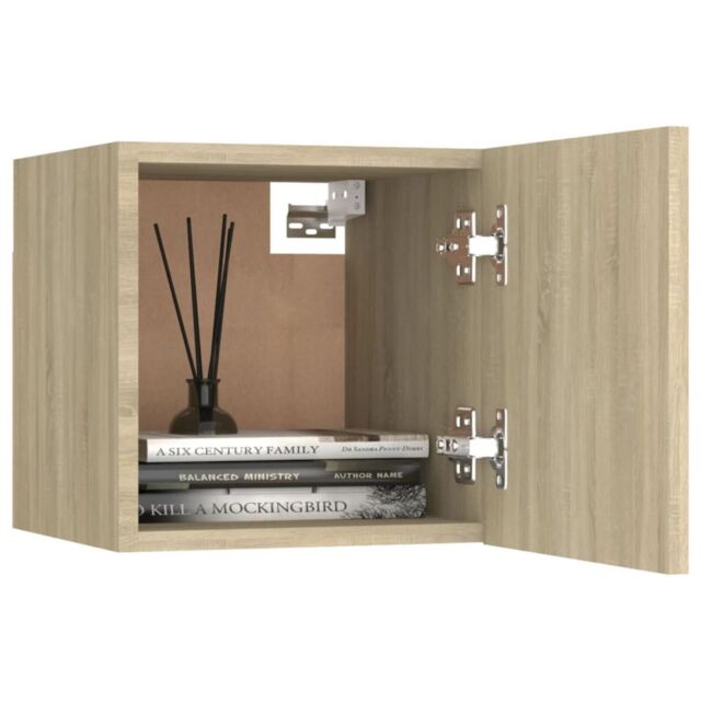 Bedside Cabinet 30.5x30x30 Cm Chipboard Couch Table Multi Colors by ...