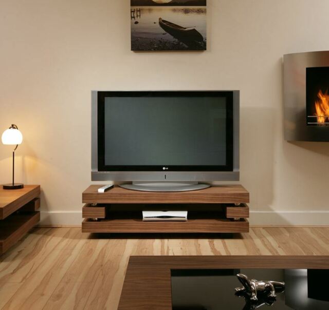 Modern Designer Tv Cabinet / Stand Walnut Stunning Ag Studios 397f by ...