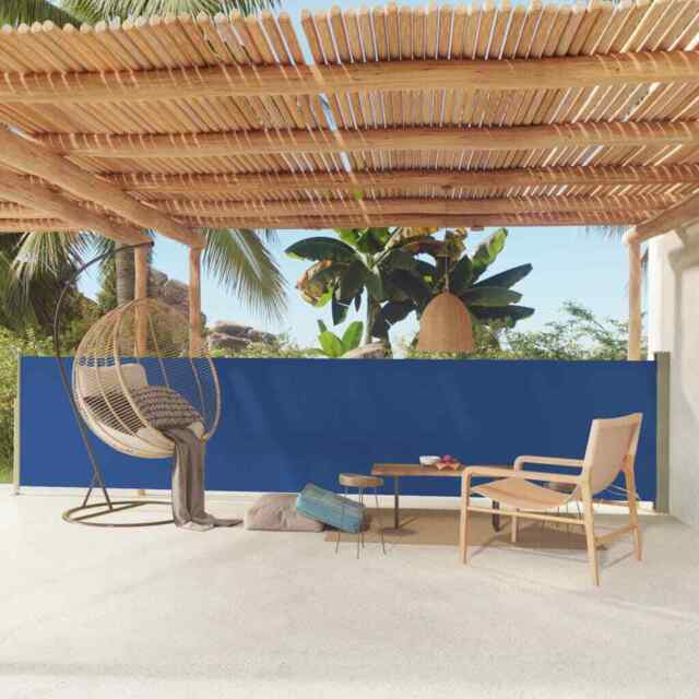 Retractable Side Awning Garden Privacy Screen Multi Colours Multi by ...