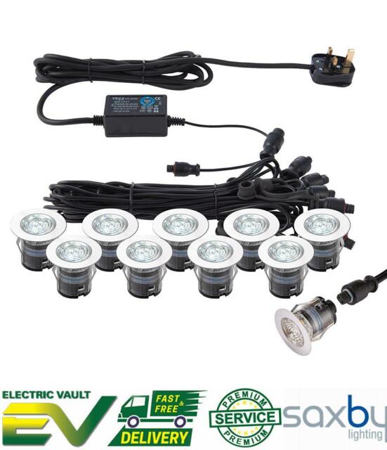 Ikon Pro 35mm 65000k/blue Outdoor Ip67 Recess Decking Kit Light / by ...