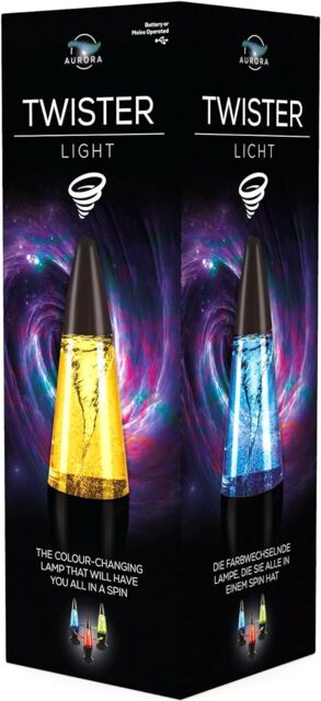 Funtime Gifts Twister Water Tornado Led Colour-changing Lamp by eBay ...