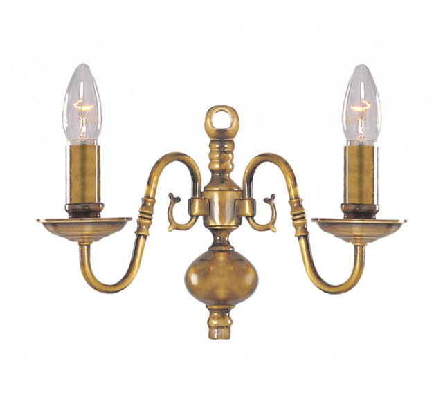 Wall Light Brass Flemish Antique Searchlight 1019-2ab by eBay ...
