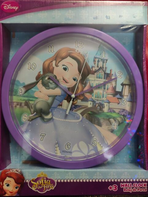 Disney Junior Sofia The First Wall Clock 2014 Sealed by eBay | ufurnish.com