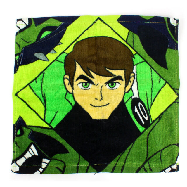 Kids Face Cloth Flanel Ben 10 Alien Force Boys Body Bath Soft 100% by ...