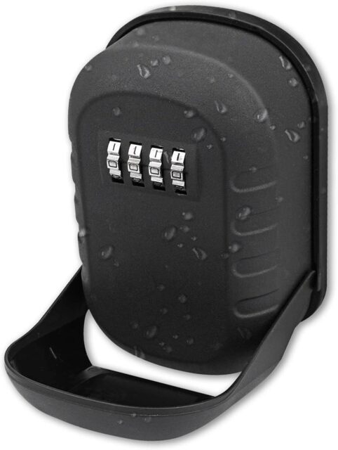 Extra Large Key Box Lock - Wall Mounted Key Safe, 4 Digit Combination ...