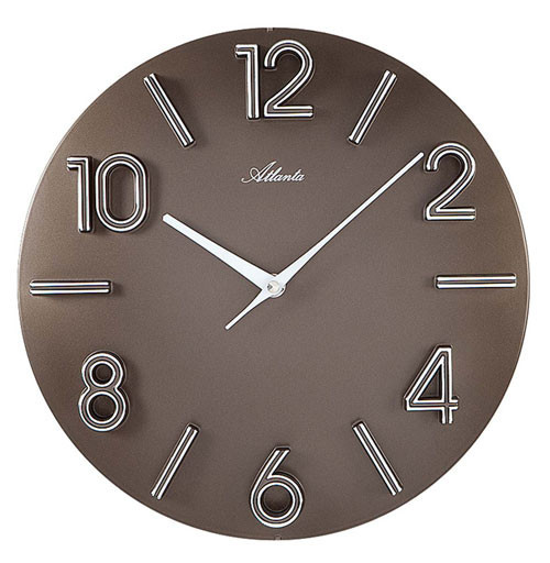 Atlanta 4397/3 Wall Clock - Modern Wall Clocks - Modern Wall Clocks by eBay | ufurnish.com