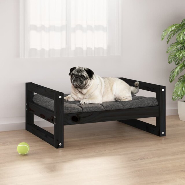 Solid Pine Wood Dog Bed Wooden Pet Sofa Dog Couch Multi Colours/sizes ...