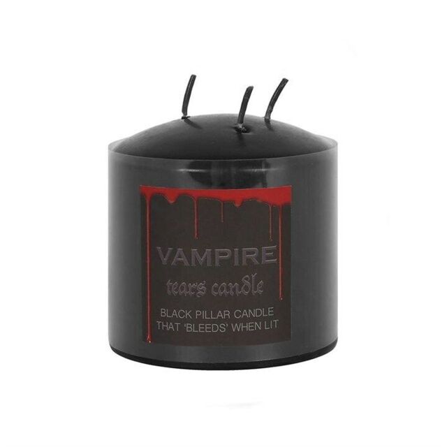 Vampire Tears 'bleeding' Blood Candle - Taper, Pillar - Gothic - Witch ...