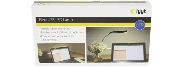 Lyyt Portable Usb Led Flexi-lamp In Black by eBay | ufurnish.com