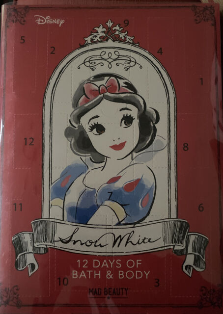 Disney Snow White Girls 12 Days Of Bath & Body Advent Calendar Sealed ...