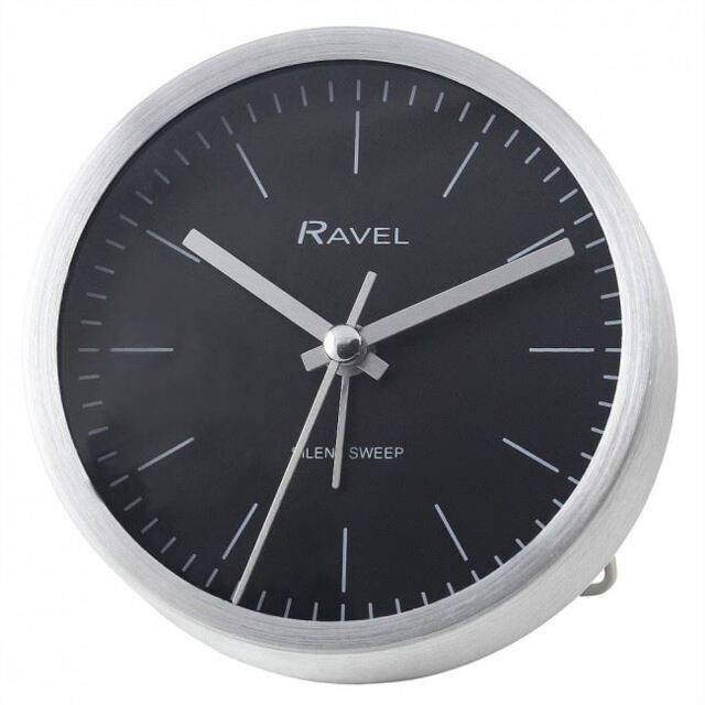 Ravel Quartz Metal Minimal Round Alarm Clock Rc025.3 by eBay | ufurnish.com