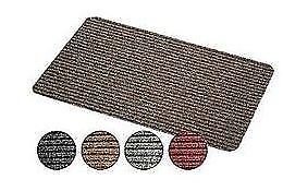 Delta Wide Ribbed Indoor Mat Assorted 40cm X 70cm Door Indoor Outdoor ...