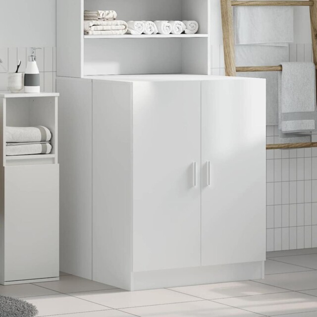 Washing Machine Cabinet Bathroom Laundry Room Cupboard Storage Rack by ...