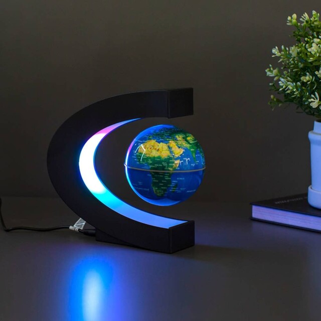 The Source Novelty Accent Light - Floating Globe Desk Lamp by eBay ...