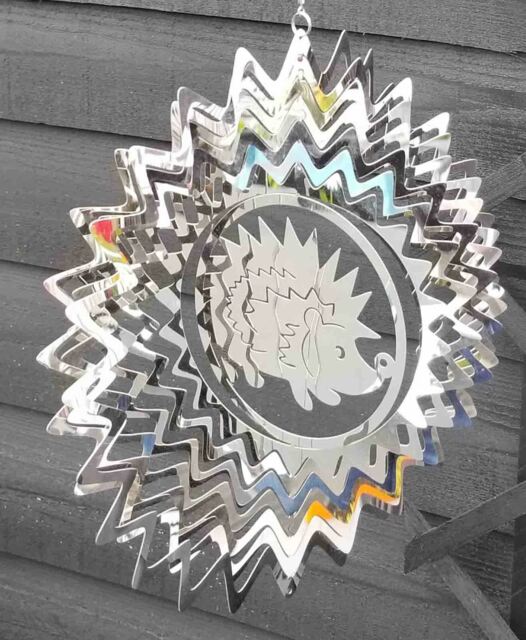 Stainless Steel Wind Spinner - 3d Mobile - Hedgehog Spinner by eBay ...