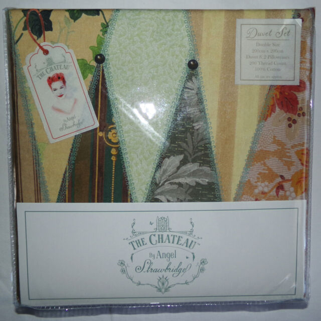 The Chateau Angel Strawbridge Wallpaper Museum Double Duvet Cover Bed ...