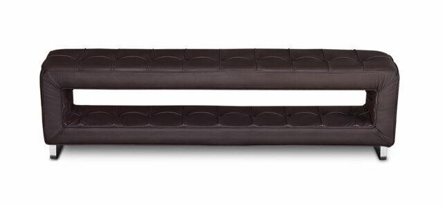Long Narrow Leather Bench For Corridor Flure Or Narrow Entrès 150 X 30 ...