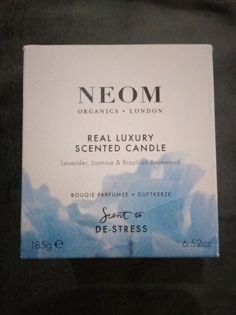 Neom Organics Real Luxury Scented Candle Scent To De-stress 185g Price ...