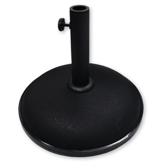 11kg Round Garden Parasol Base Outdoor Patio Sun Shade Stand Concrete ...