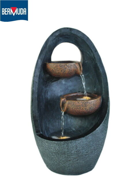 Bermuda Santiago Water Feature Modern Garden Koi Fish Pond Fountain by ...