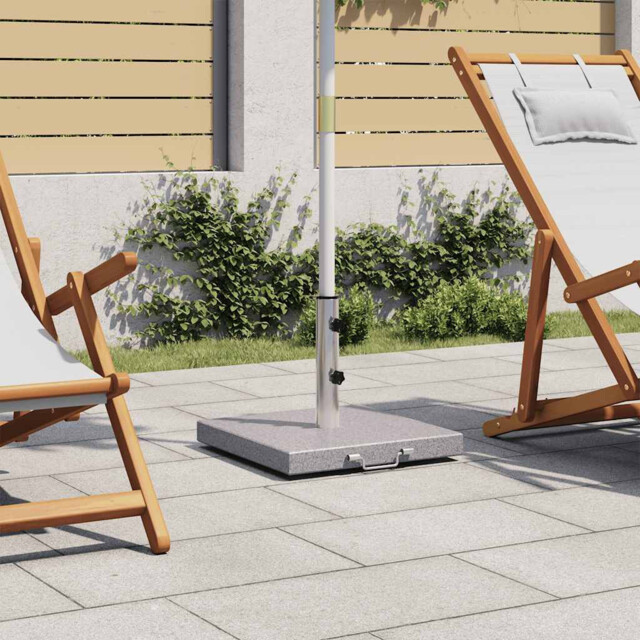 Parasol Base Parasol Stand Umbrella Base Holder Support Granite Square ...