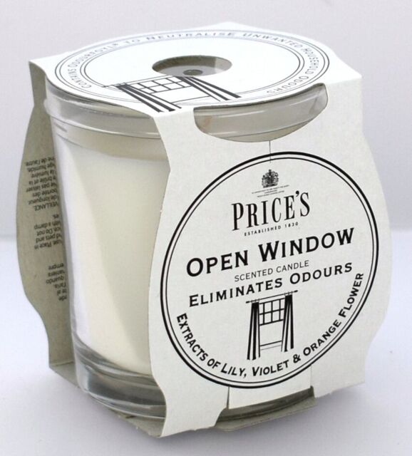Prices Indoor Open Window Fresh Air Fragranced Candle Glass Jar by eBay ...