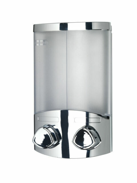 Croydex Euro Dispenser Duo Chrome by eBay | ufurnish.com